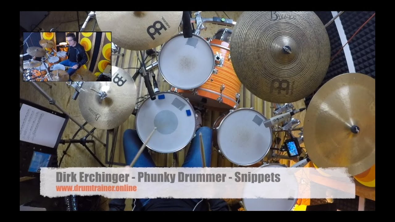 Dirk Erchinger - Phunky Drummer - Snippets (60s.) - YouTube