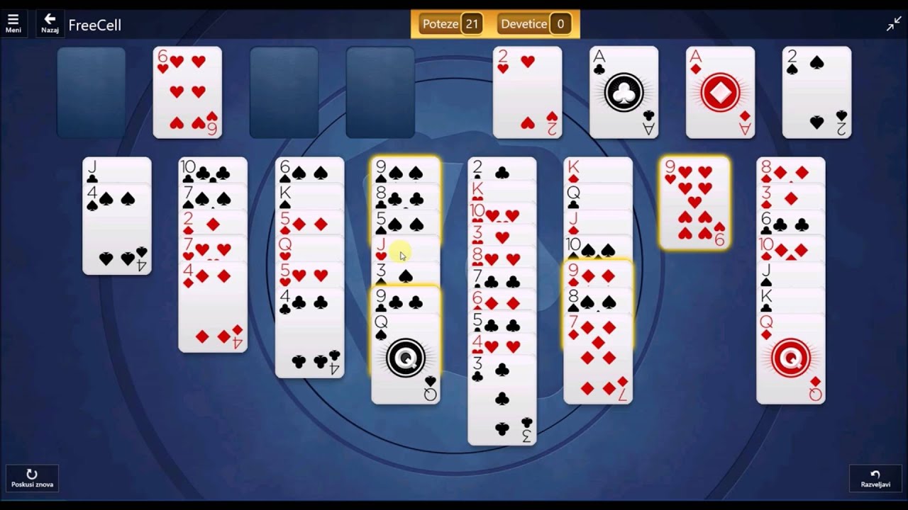 Microsoft solitaire collection windows 10 freecell repeating game ...