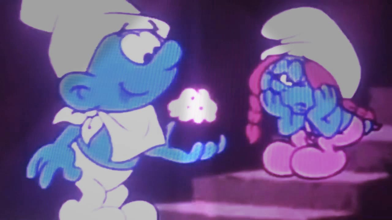 Smurfs sassette’s tooth colorful - YouTube