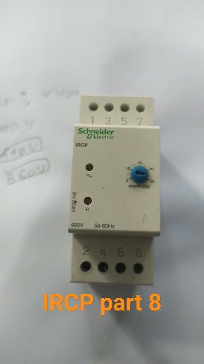 Ircp Schneider #tutorial - YouTube