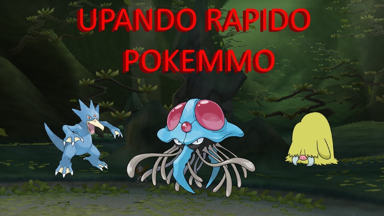 Upando os pokemon rapido - POKEMMO - YouTube
