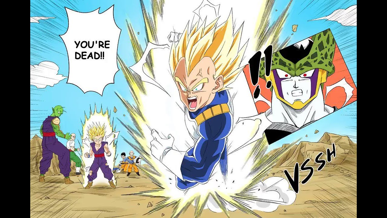Dragon Ball Z Vegeta Kills Cell Instead Of Gohan - YouTube
