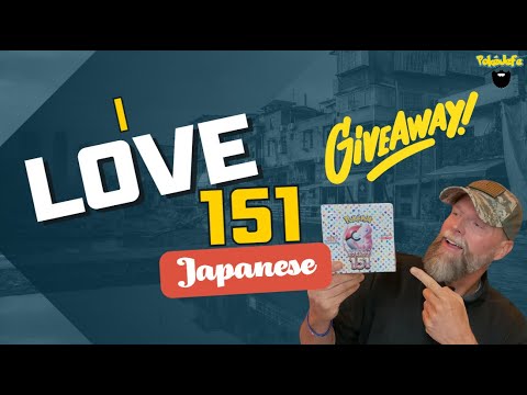 I LOVE 151 Japanese...... GIVEAWAY!!! - YouTube