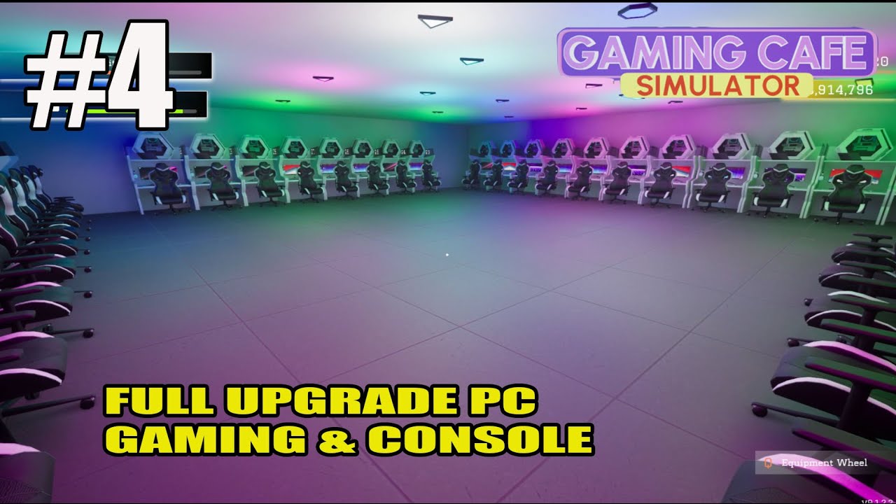 Full Upgrade Gaming PC & Console - Gaming Cafe Simulator Indonesia - part 4 - YouTube