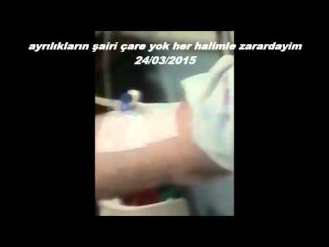 ayrılıkların şairi çare yok her halimle zarardayim
