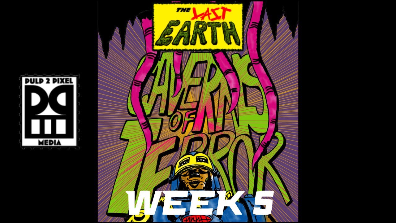 The Last Earth Comic Strip - Week 5 - Art Process - YouTube