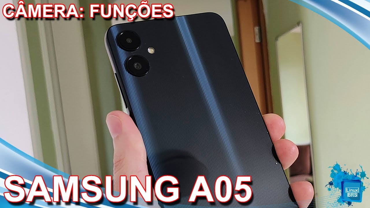 Samsung Galaxy A05 - Câmera: Funções - YouTube