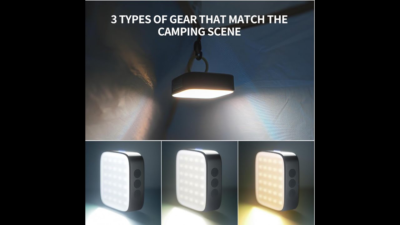 Wuben F5 Worklight, camping light - YouTube