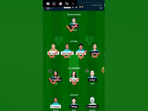 MIW vs DCW dream11 prediction, MIW vs DCW dream11 team, mi-w vs dc-w #wpl #dream11 #shorts - YouTube