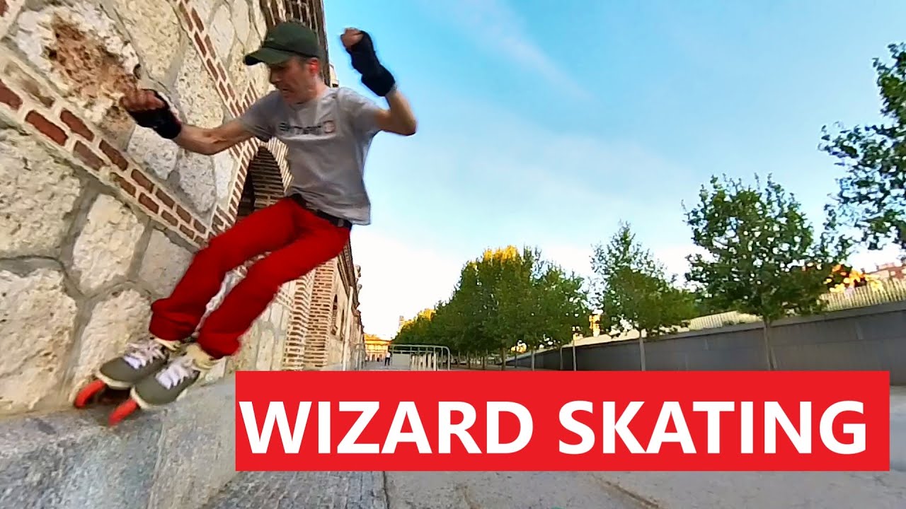 Wizard skating in Madrid Rio 2pt - YouTube