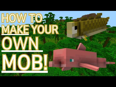 How to make your own Minecraft addon ! Block Bench ! mcpe mod tutorial ...
