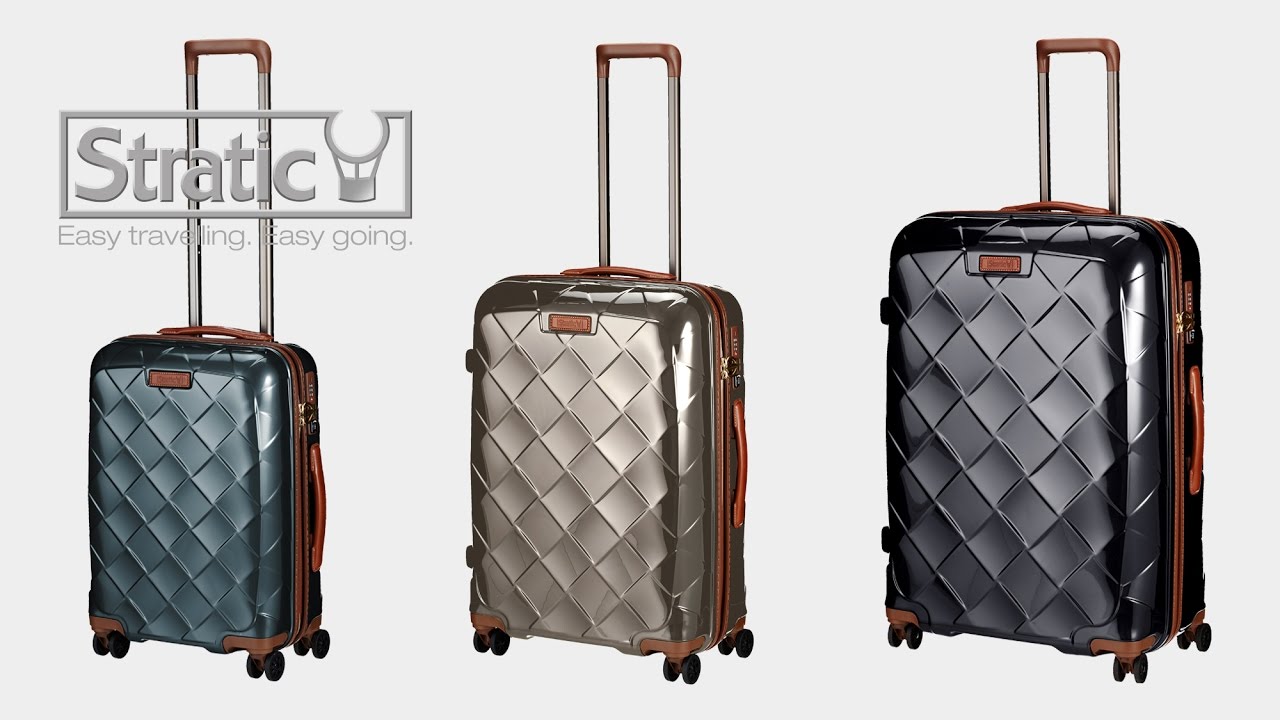 Stratic - Leather & More 4-Rollen-Trolley | koffer-direkt.de - YouTube