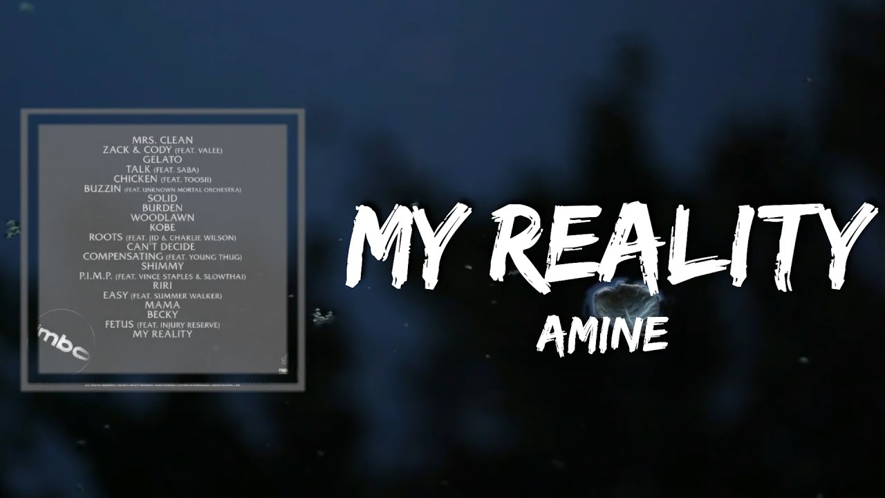 Aminé - My Reality (Lyrics) - YouTube
