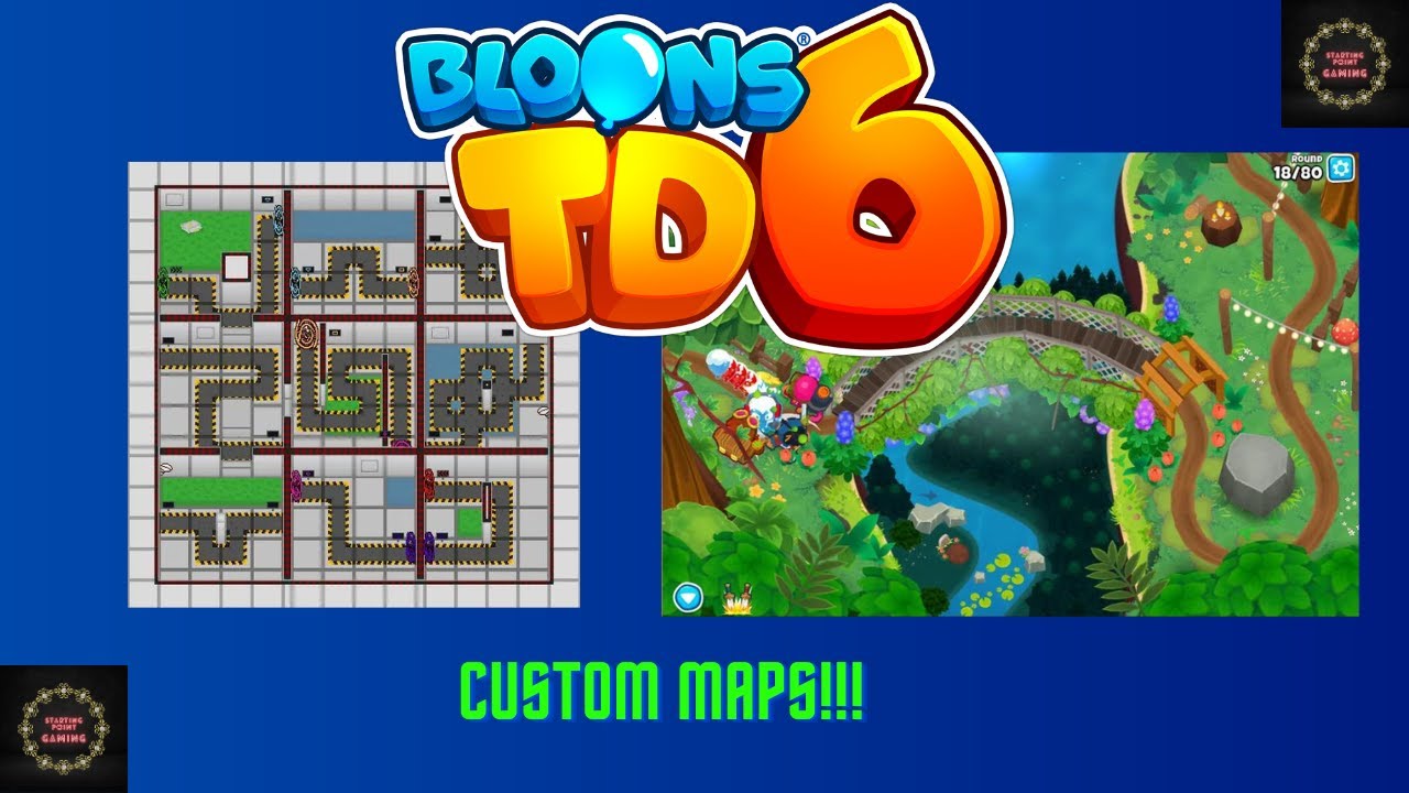 Playing Custom BTD6 Maps!!! - YouTube