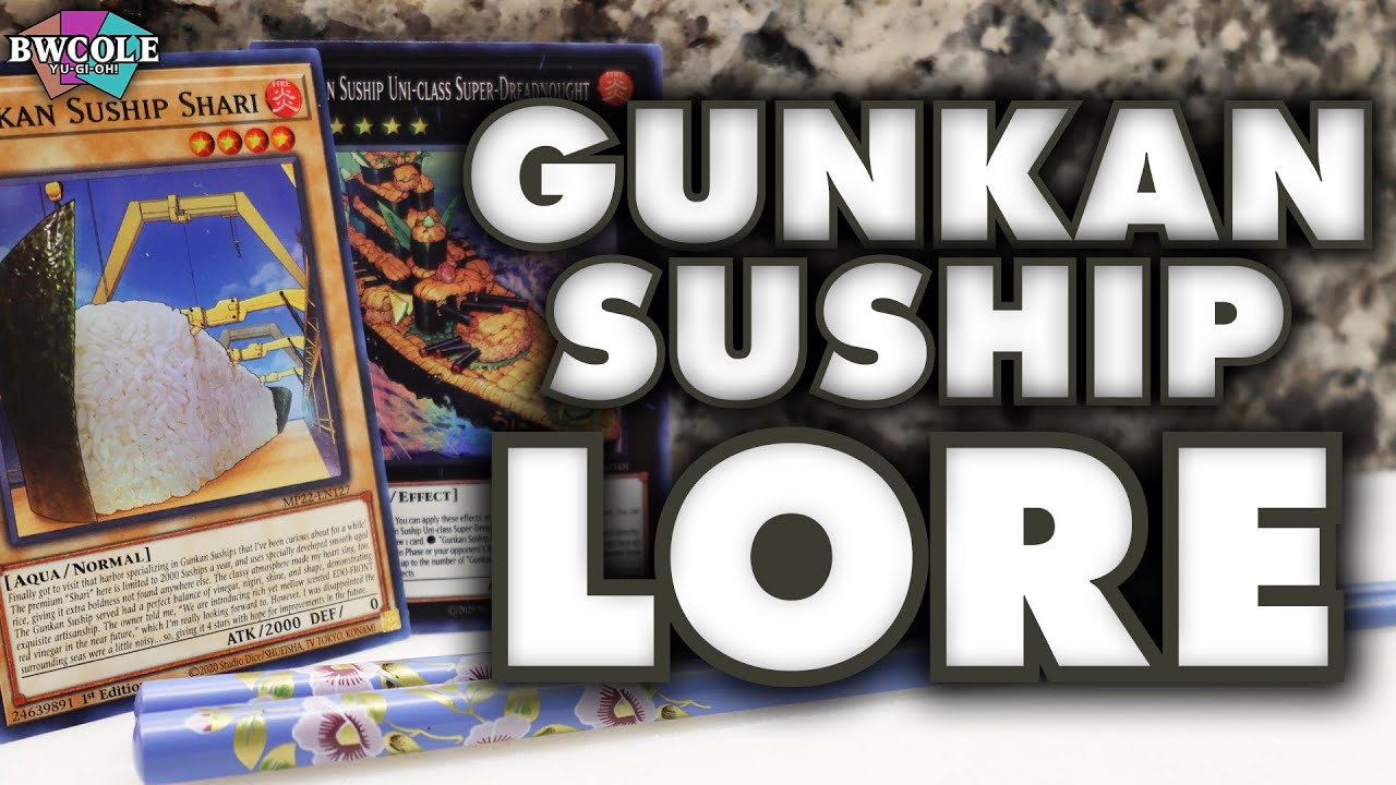 Gunkan Suship Lore | Yu-Gi-Oh! Card Lore - YouTube