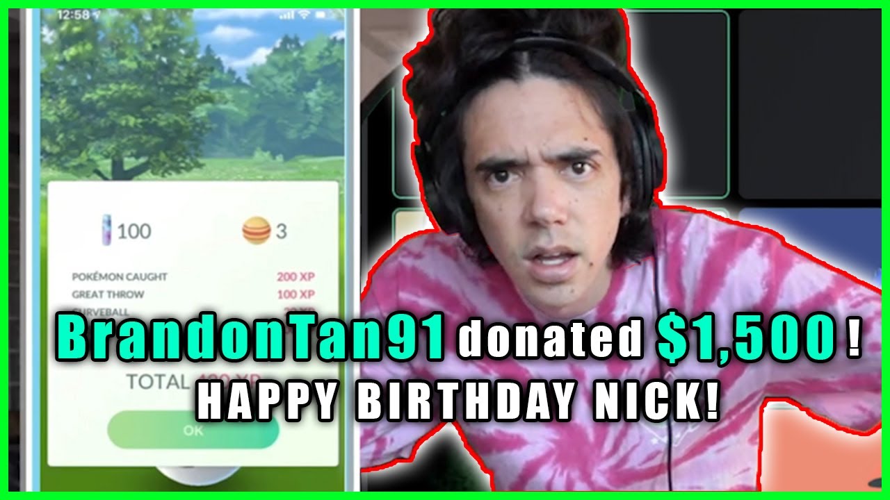 DONATING TO TRAINER TIPS NICK ON TWITCH TO CELEBRATE HIS BIRTHDAY - YouTube