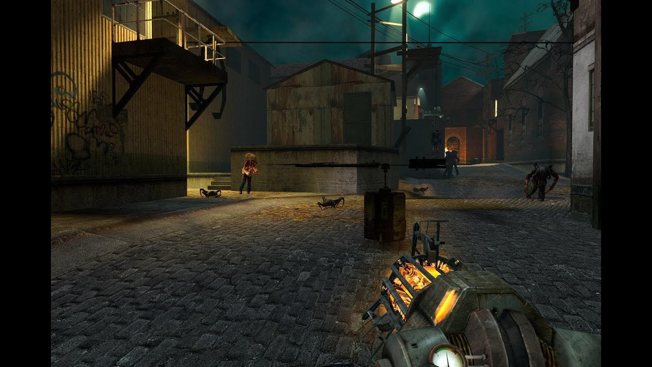 Half Life 2 E3 2003 Gameplay - Ravenholm - YouTube