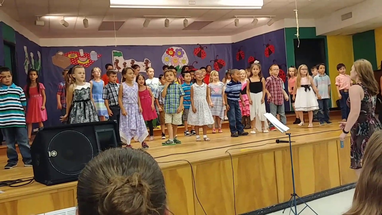 1st Grade Spring Program Moody Elementary - YouTube