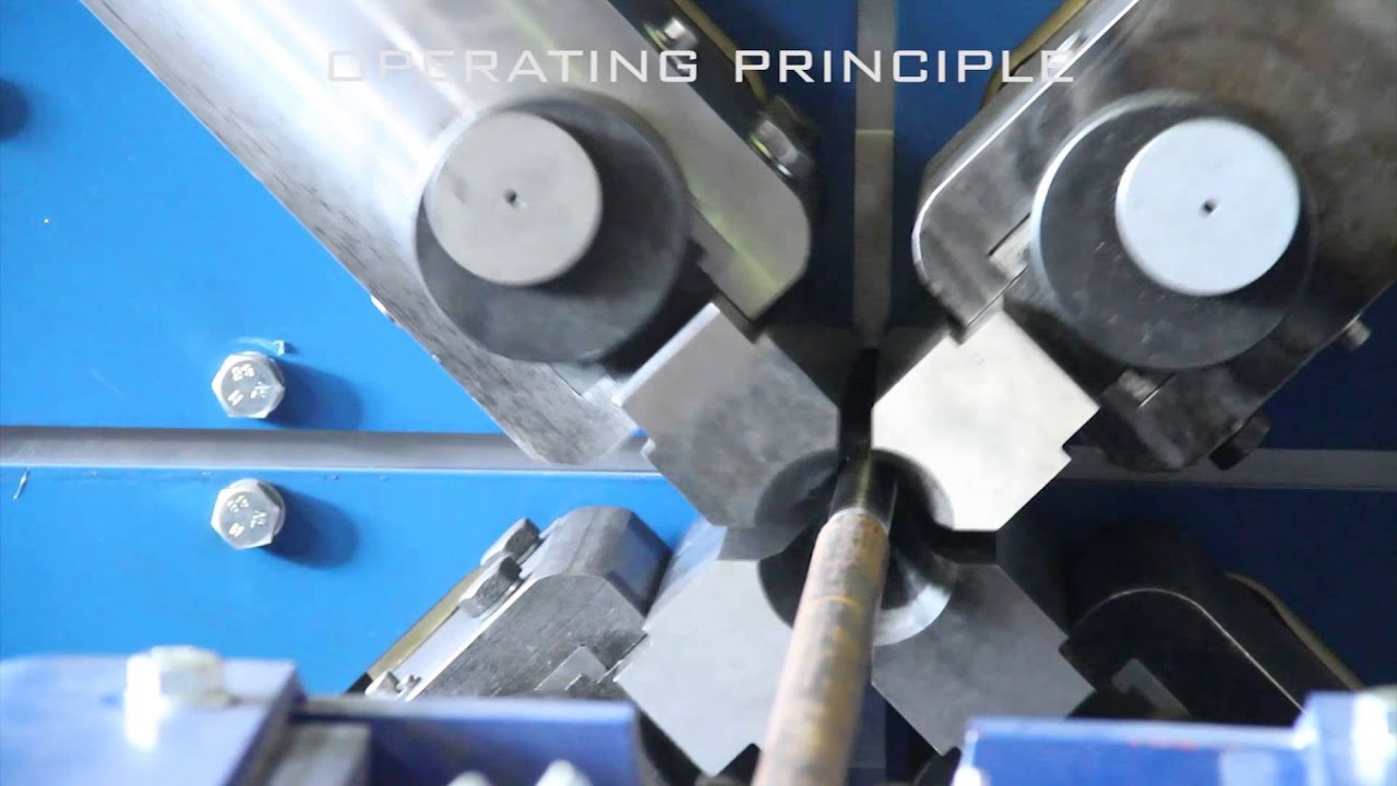 Radial Forging Machine RKM 45 - YouTube