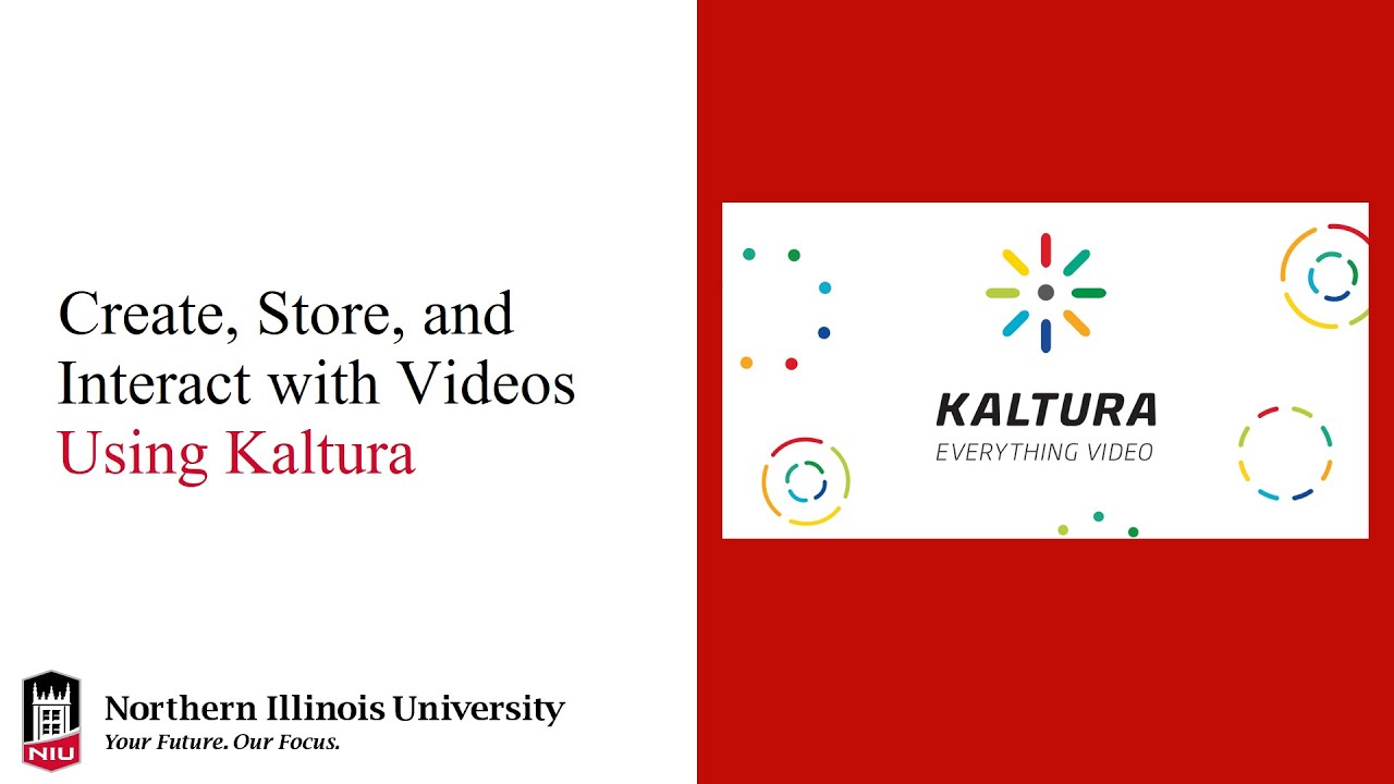 Create, Store, and Interact with Videos Using Kaltura - YouTube