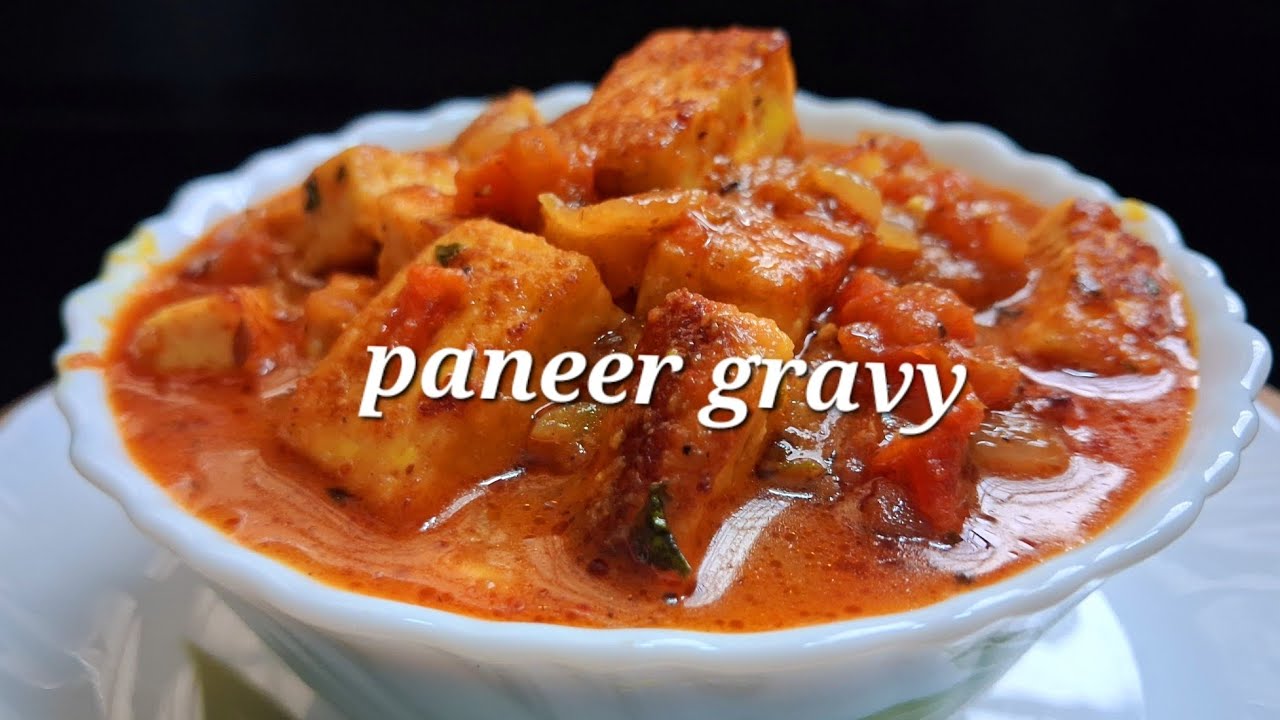 Paneer gravy | Masala Paneer | quick and easy recipe - YouTube