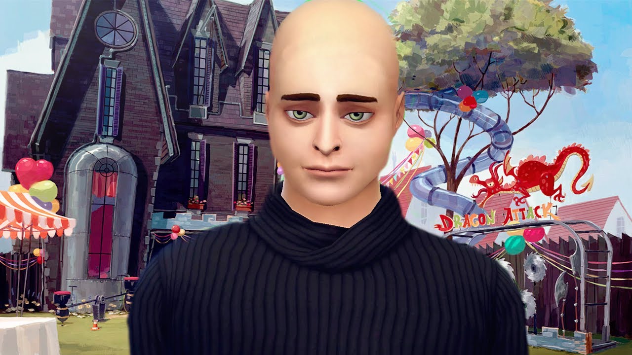 Sims 4 Cas Gru/ Despicable Me - YouTube