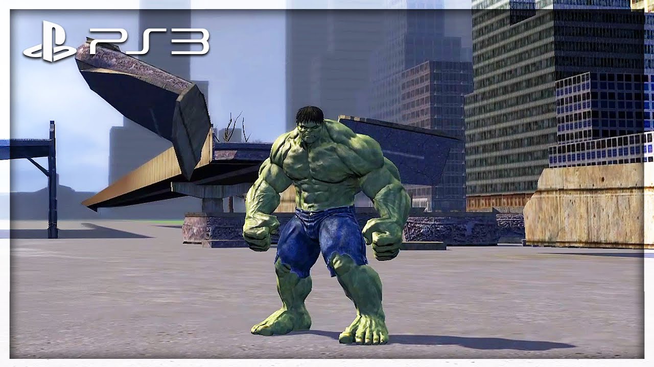 The Incredible Hulk - PS3 Gameplay (2008) - YouTube