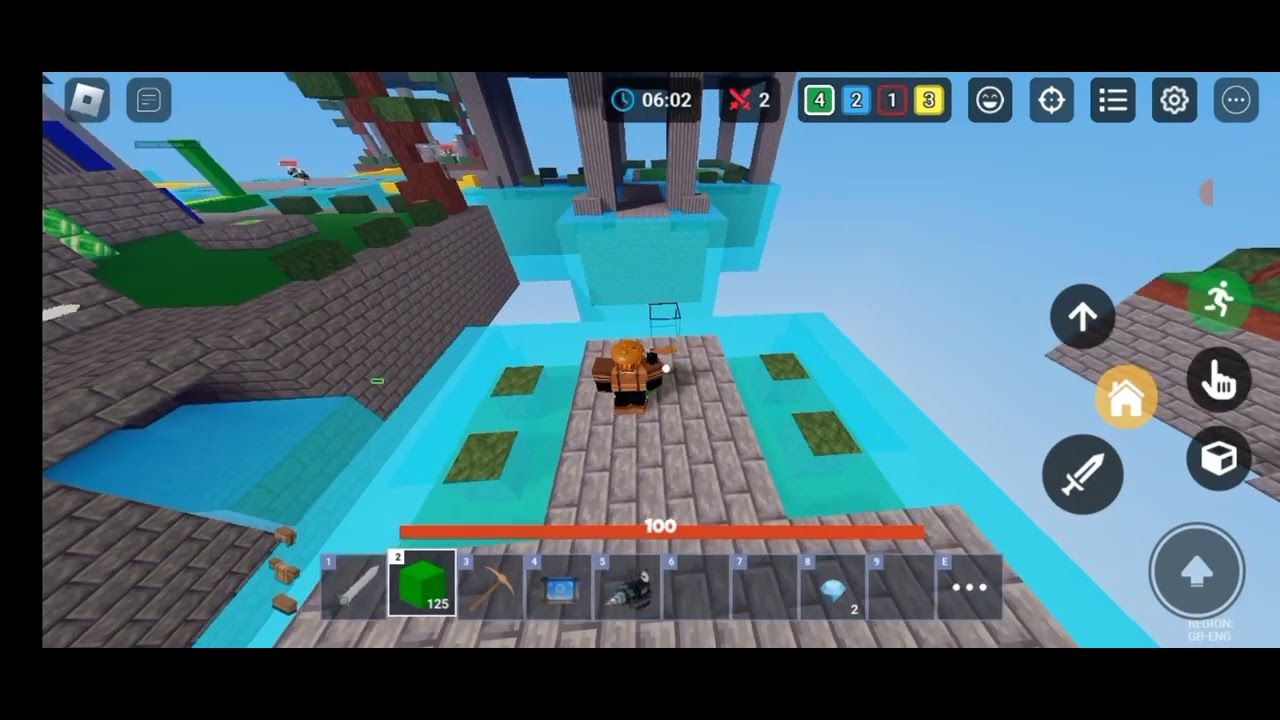 Using The New Drill Kit Roblox Bedwars Youtube