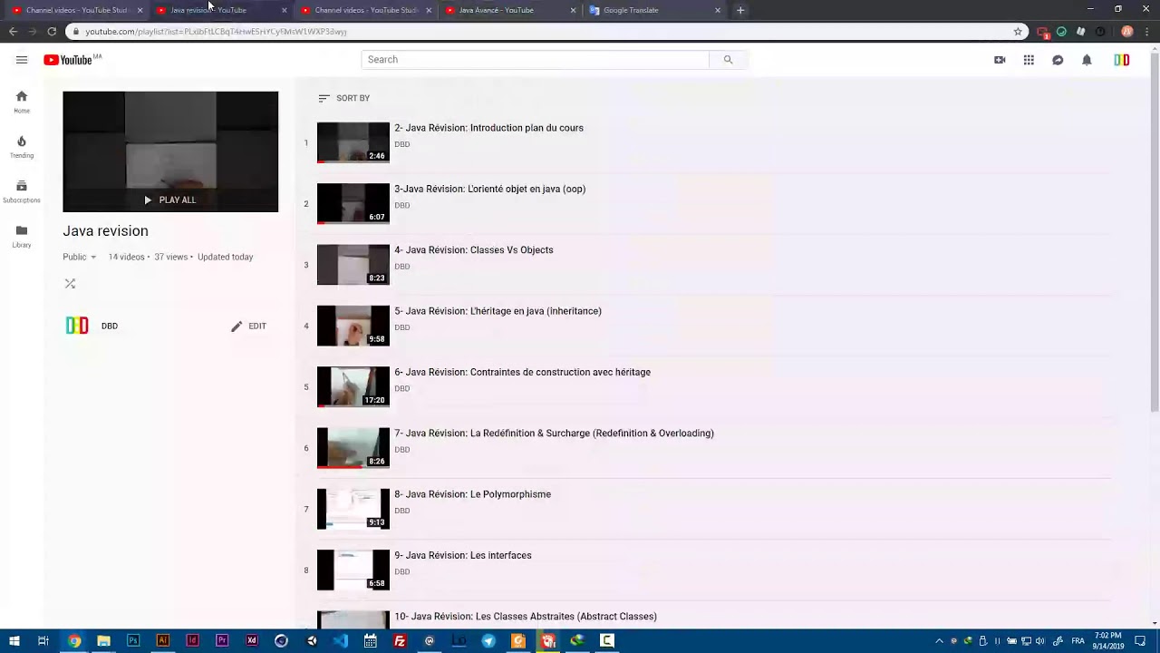 1 Java Révision Aperçu Du Cours Darija Youtube 9310