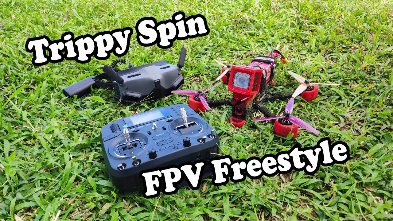 Freestyle FPV 5" - Trippy Spin Practice - YouTube