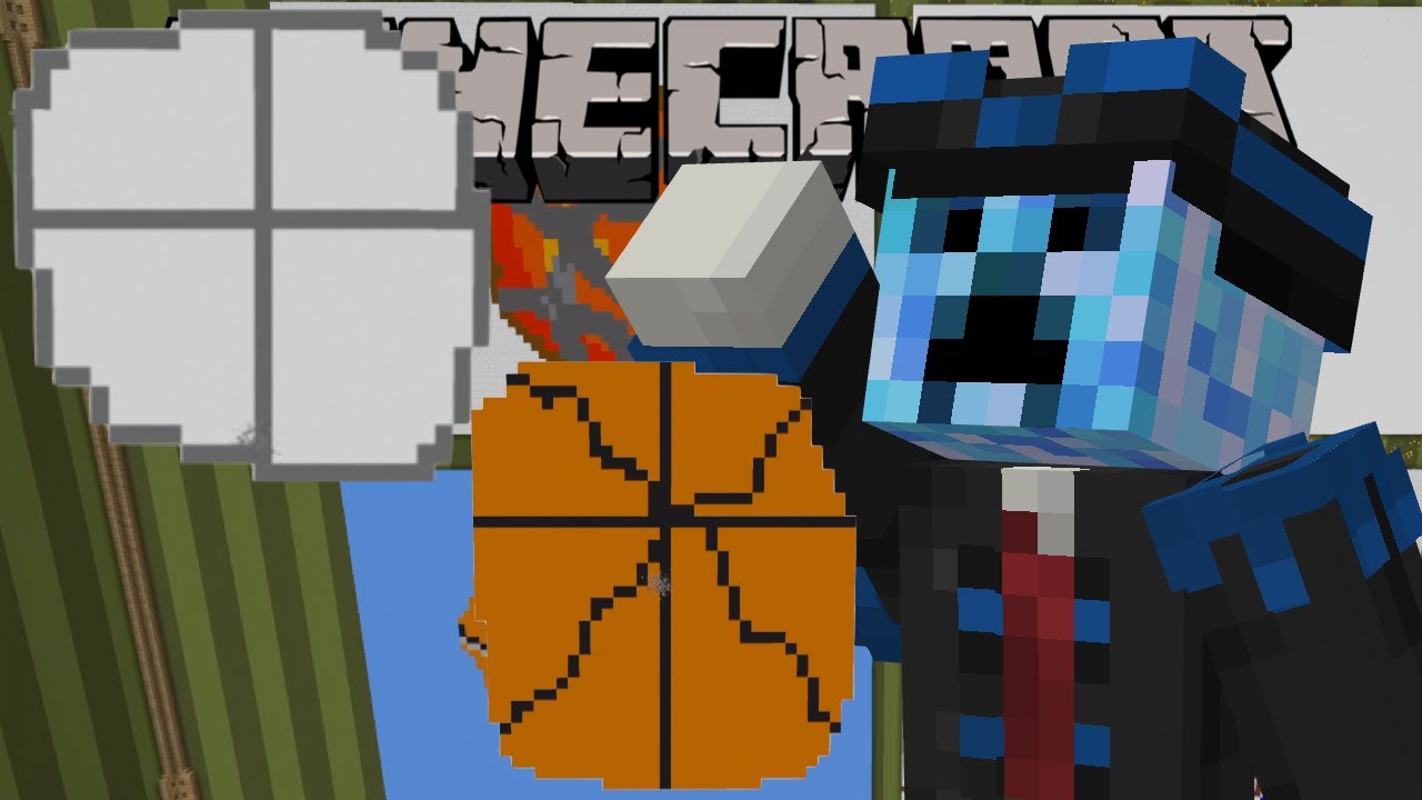 Minecraft | VOLLEYBALL AND BASKETBALL! | Pixel Painters Minigame - YouTube