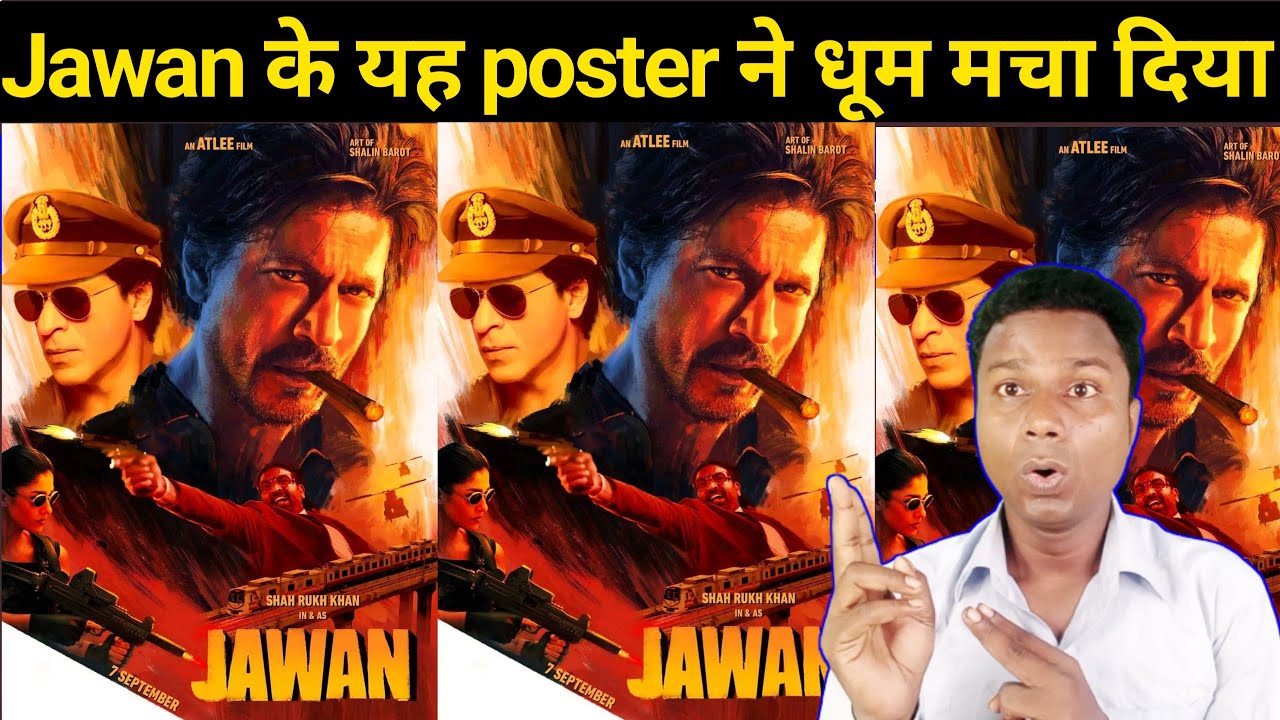 Jawan ke yah poster nikh dhum macha Diya | #jawan #jawanposter # ...