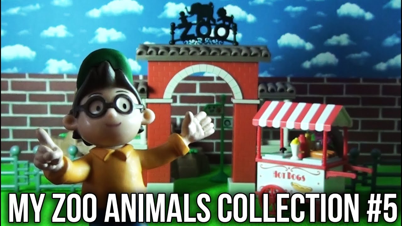 My Zoo Animals Collection RBA Pt 5: Deer Lemur Ostrich Flamingo Gorilla ...
