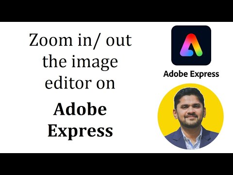 How to zoom in/ out the image editor on Adobe Express | Adobe Express ...