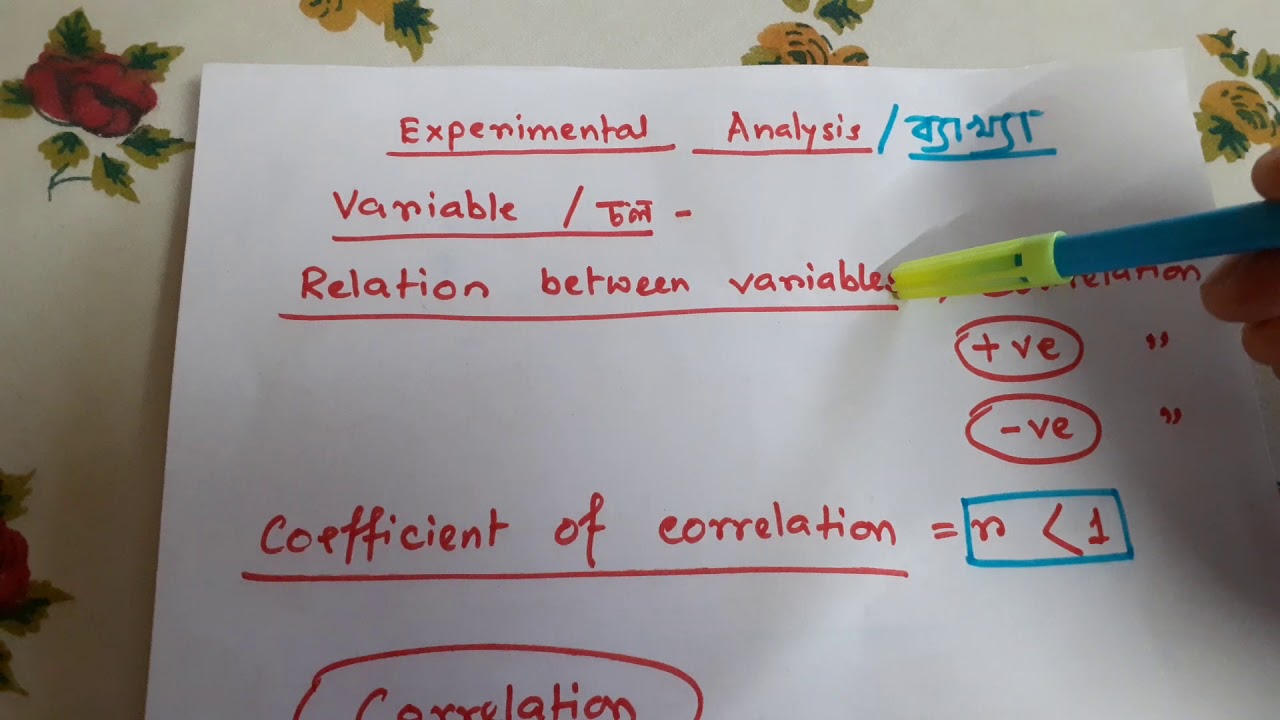 Two factor theory & correlation - YouTube