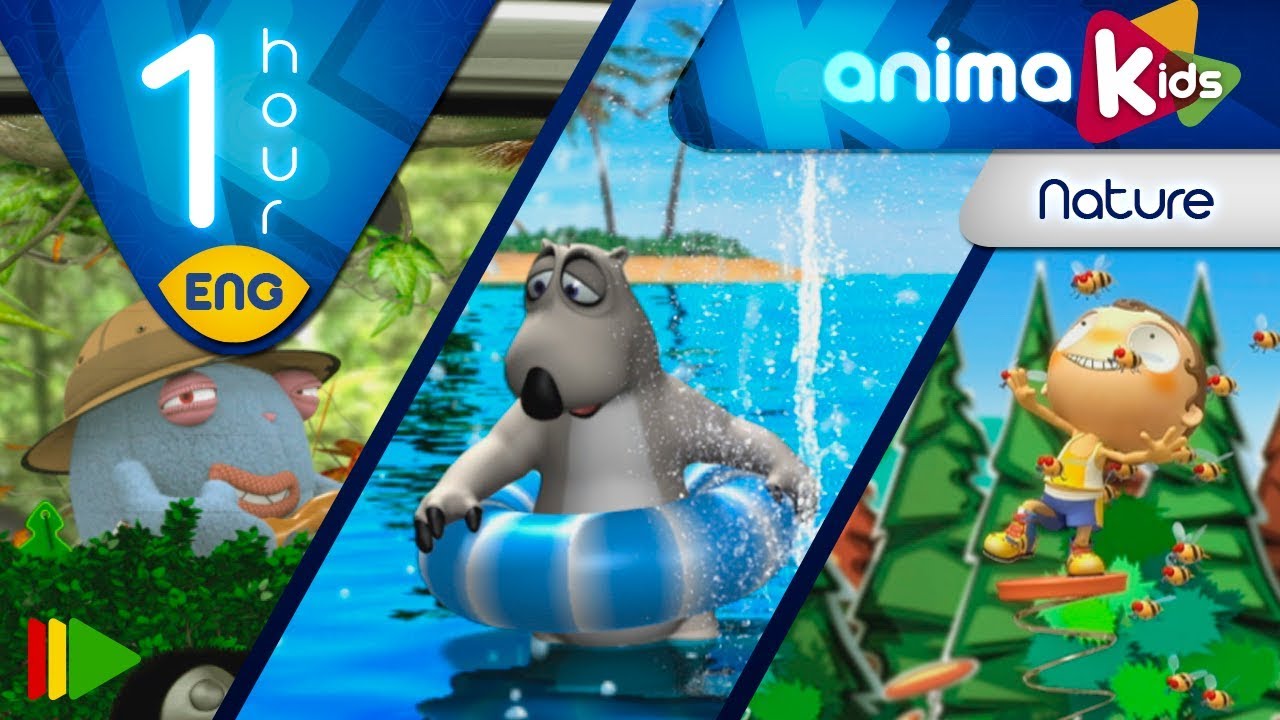 Nature | Animation for Kids | 1 Hour - YouTube