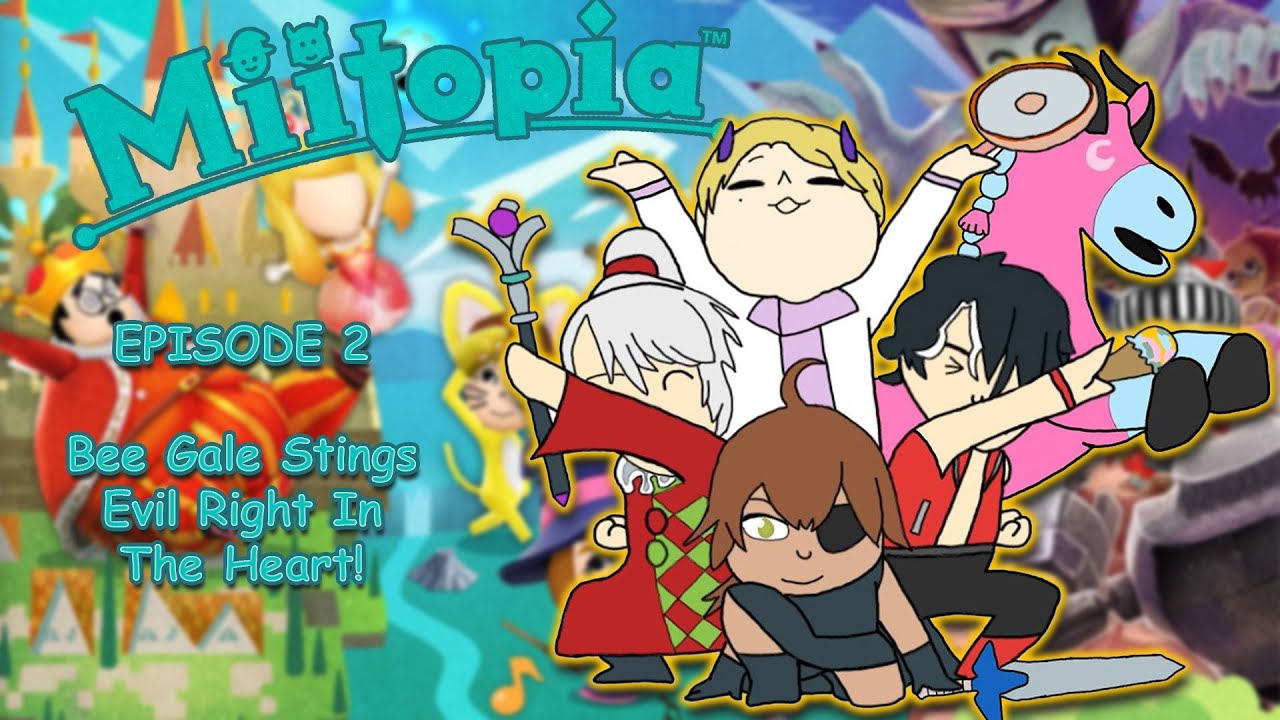 Bee Gale Stings Fear Into The Heart of Evil! [Miitopia] - YouTube
