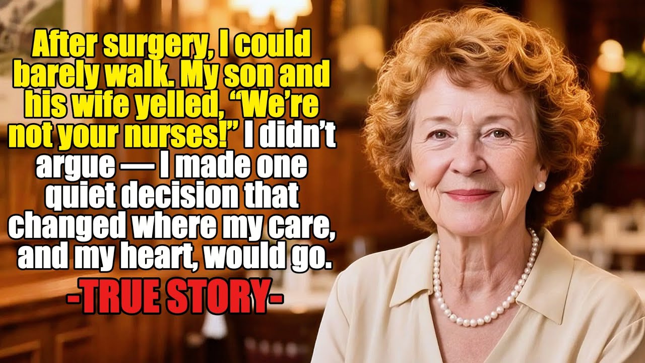 True Story From This Grandma👵💔After surgery, I could barely walk. My ...