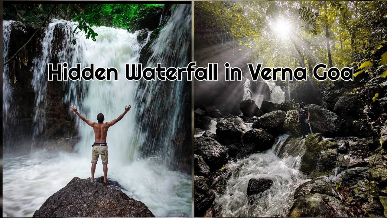 Exploring the hidden waterfall in Goa |Mist Waterfall Verna Goa # ...