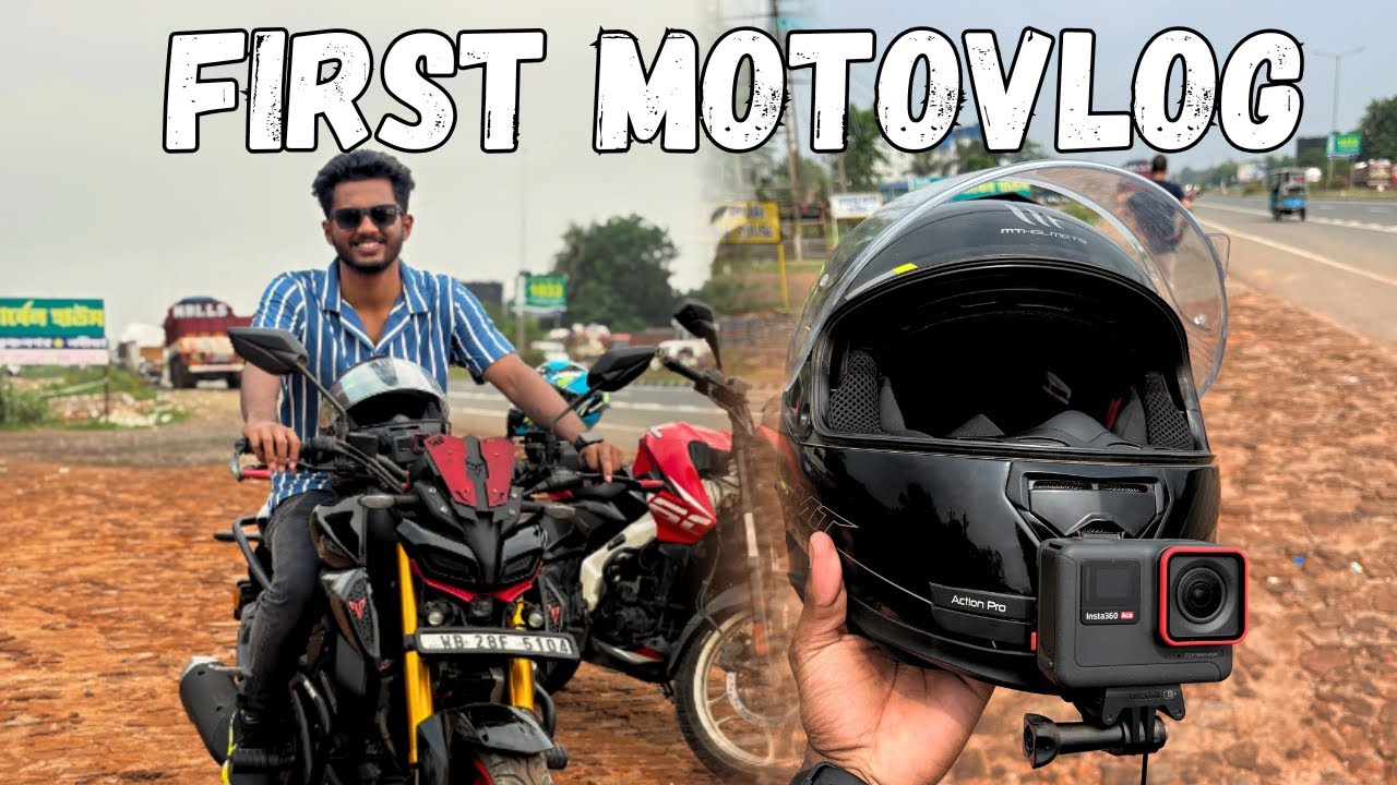 My #1 MotoVlog || Short Sunday Ride || Insta 360 Ace Moto Vlogging - YouTube