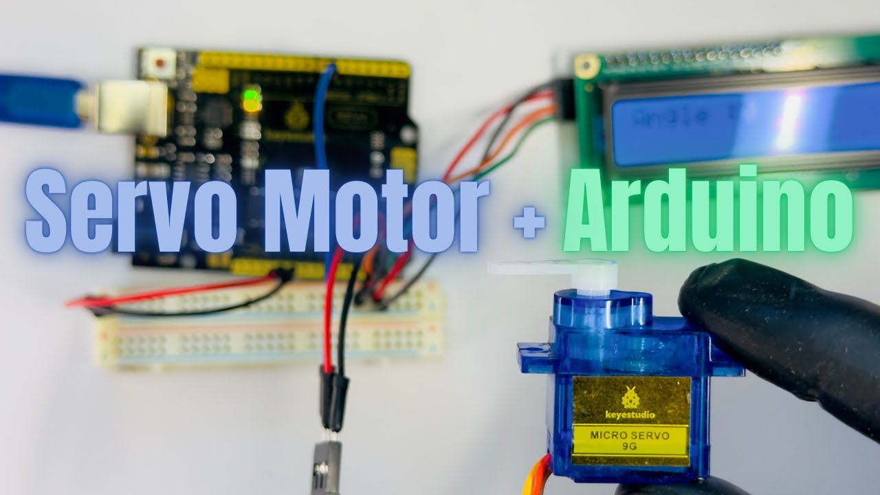 Arduino Tutorial: How to use Servo Motor Sensor with Arduino. #arduino ...