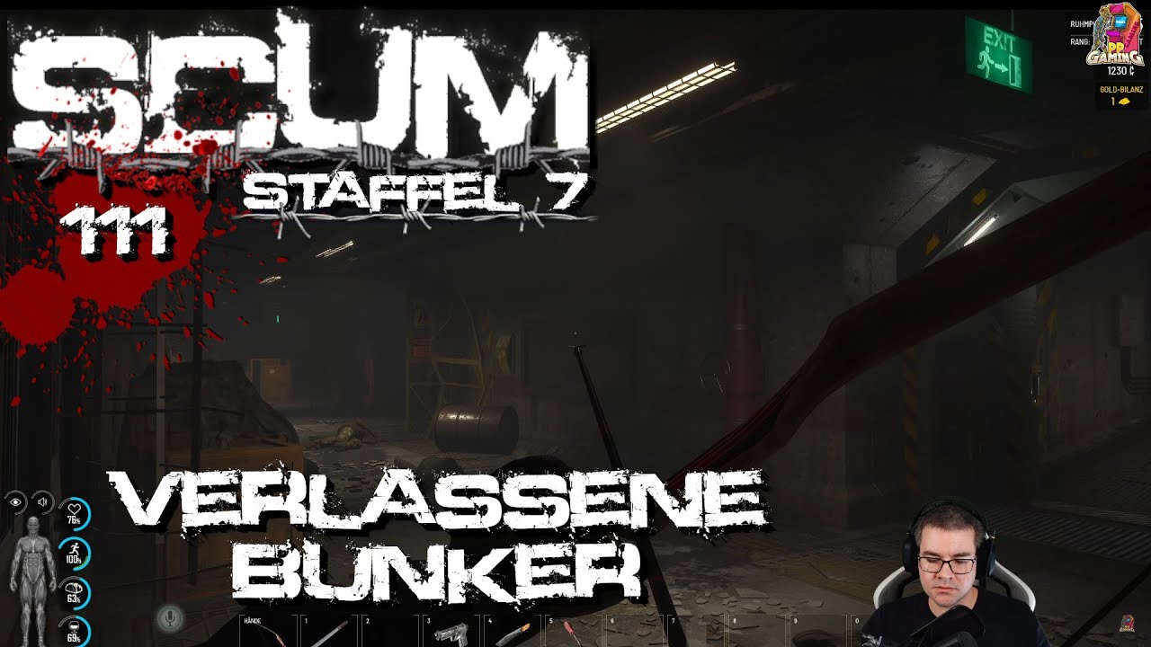 SCUM 📺 [111] Verlassene Bunker schwerer machen [ Deutsch Hardcore V0.9 ...