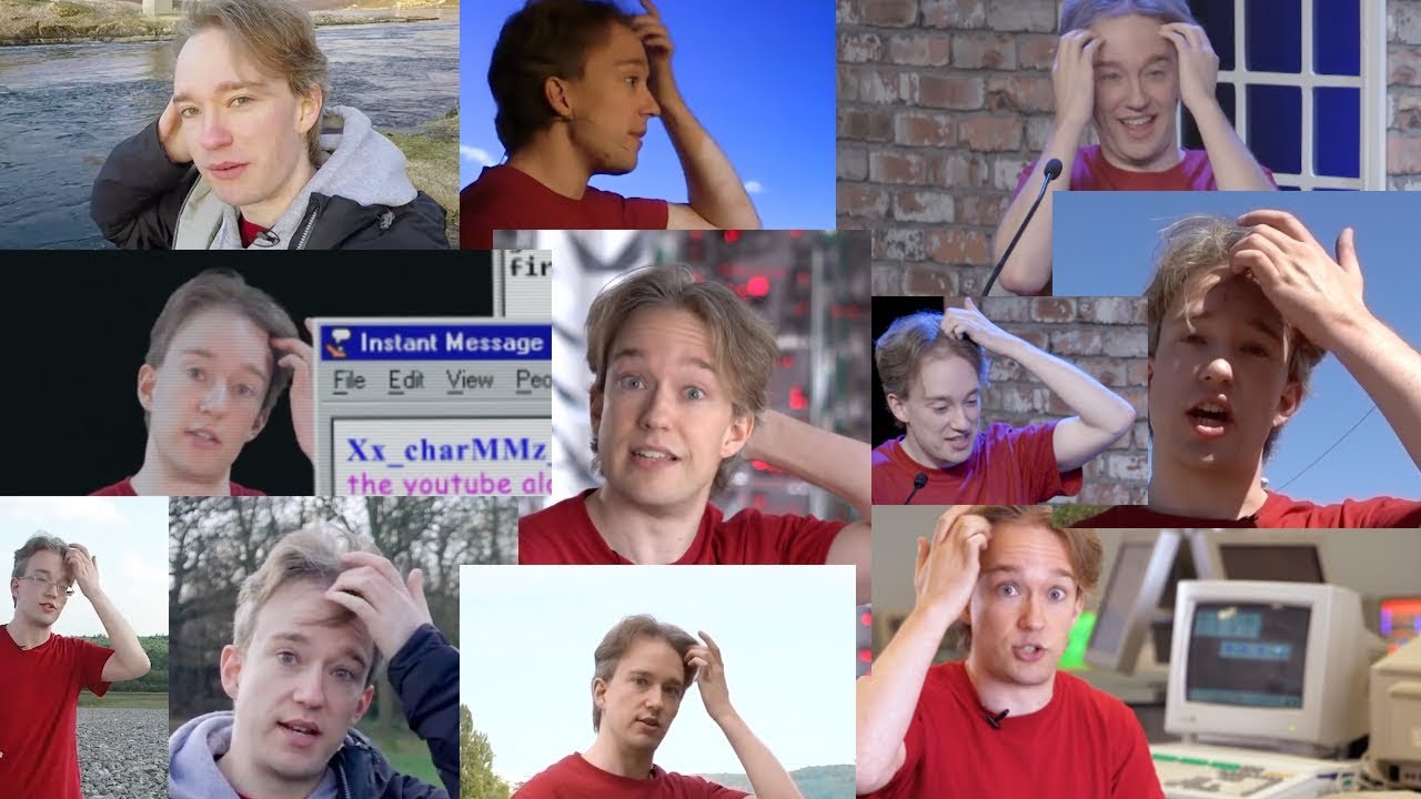 A Supercut of Tom Scott Brushing His Hair Back 27 Times in 50 Videos ...