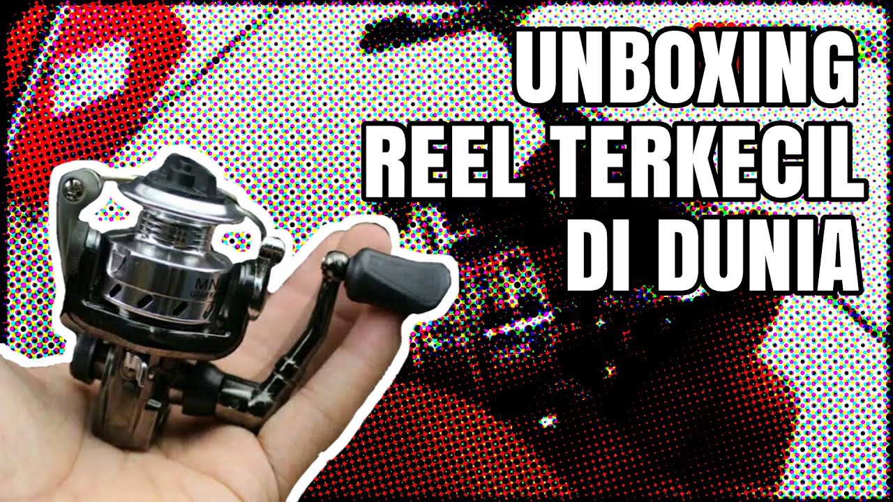 Unboxing Reel Terkecil | Reel Fu Yang 100 | Reel Murah Kuat Berkualitas ...
