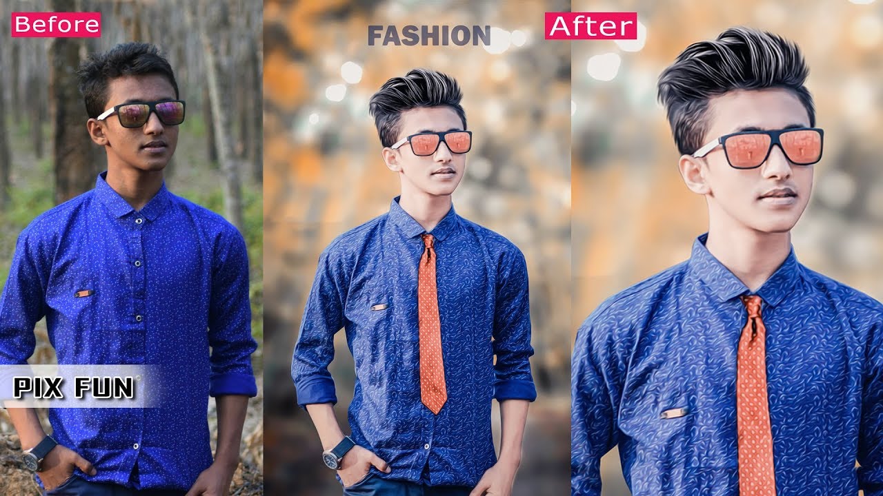 Photoshop Manipulation Tutorial For Beginner | Change Background ...
