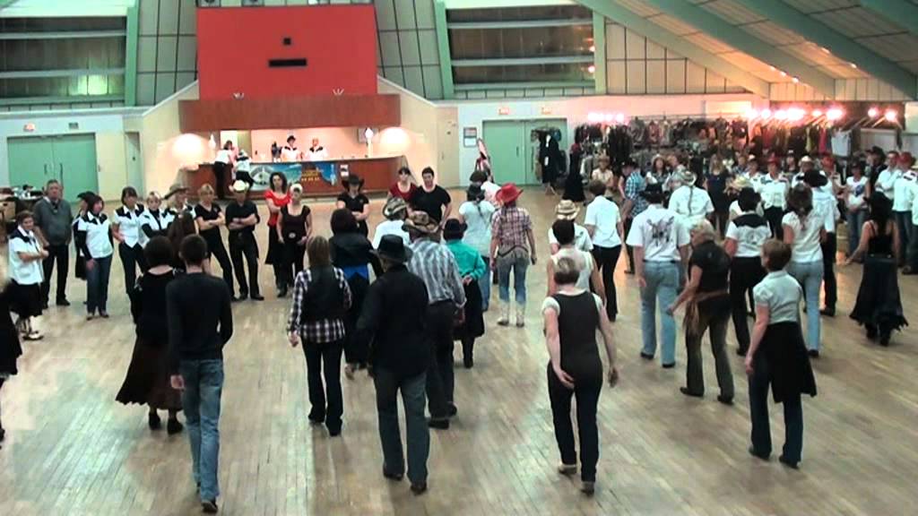 THE FLUTE country line dance - YouTube