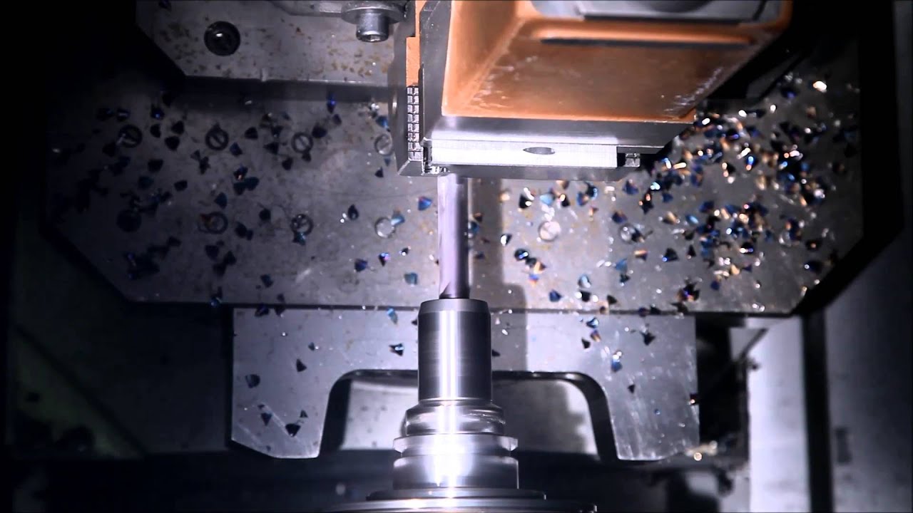 WIDIA Flat Bottom Drill TDF511A16000 WU20PD 1080p - YouTube