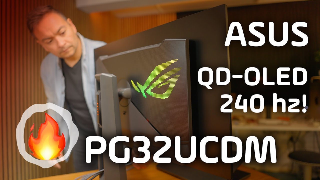 ASUS PG32UCDM - the VERY BEST QD-OLED 240Hz - Review - YouTube