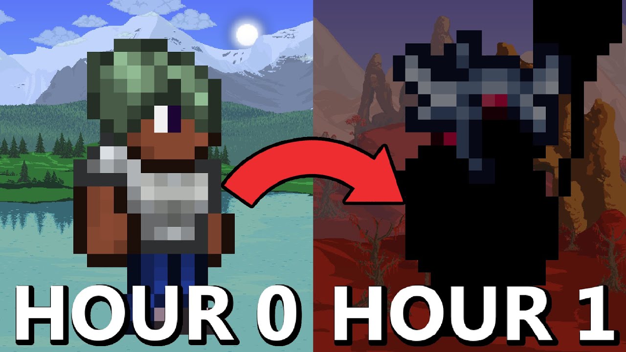 I Have One Hour To Prepare For Terraria PvP - YouTube