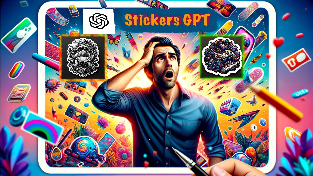 Best Custom GPT to Make Awesome Stickers - YouTube